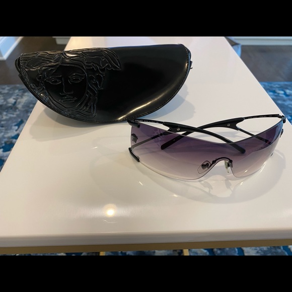 Versace | Accessories | Authentic Versace Visor Sunglasses | Poshmark